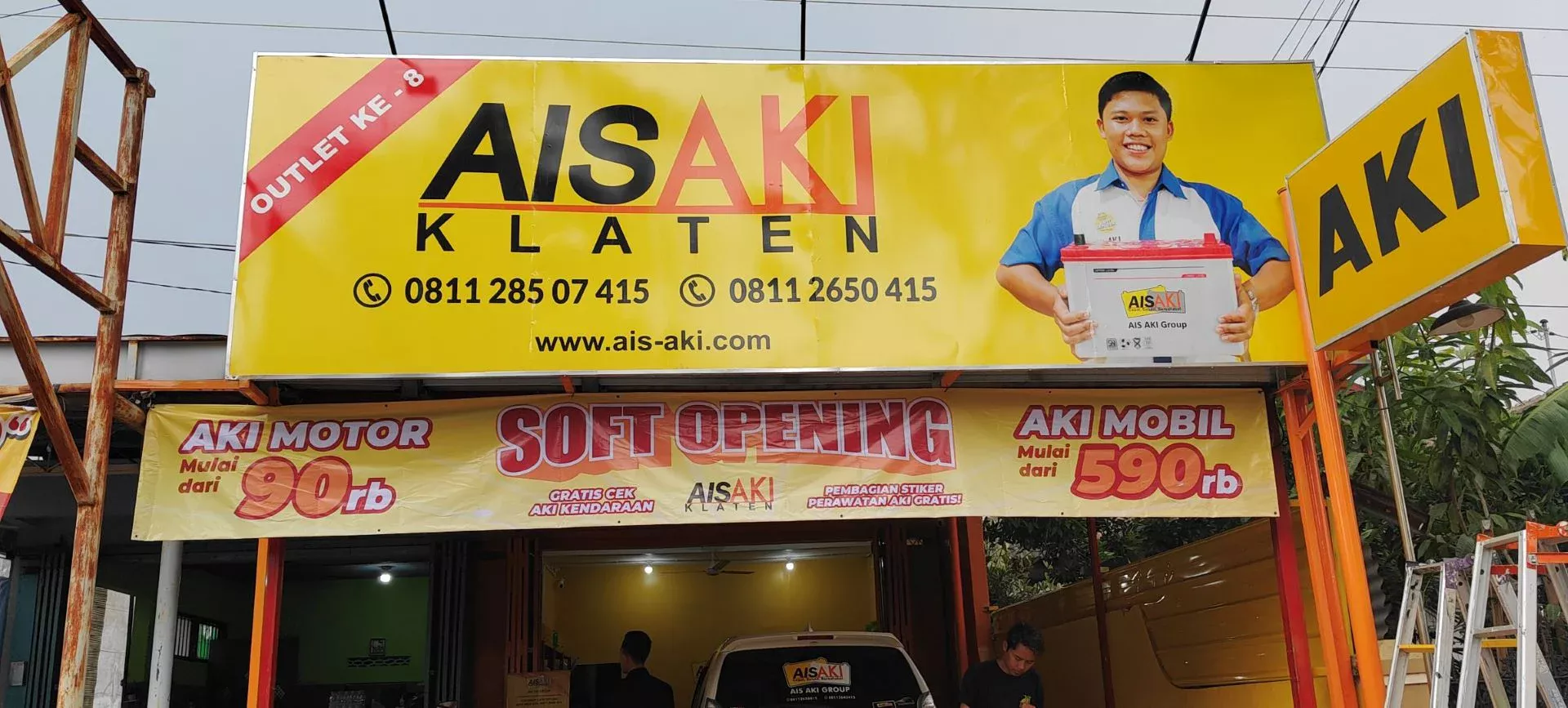 Toko Aki Klaten Terlengkap - Ais Aki Group